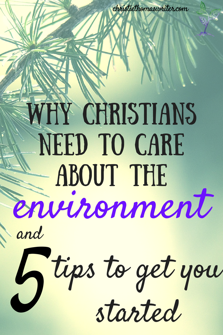 why Christians need to care about the environment