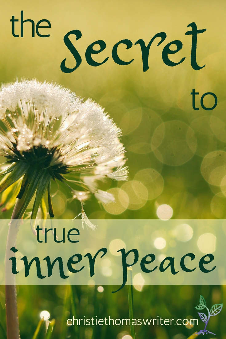 The secret to true inner peace | Christie Thomas
