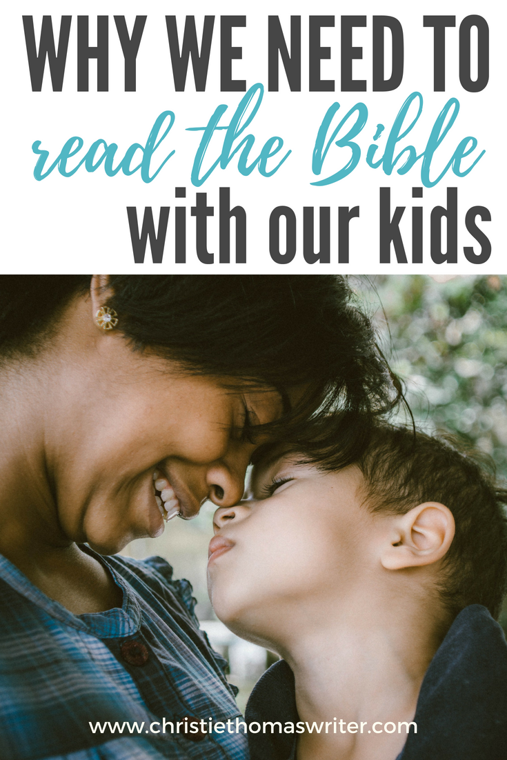 Why you should read the actual Bible with kids | Christie Thomas