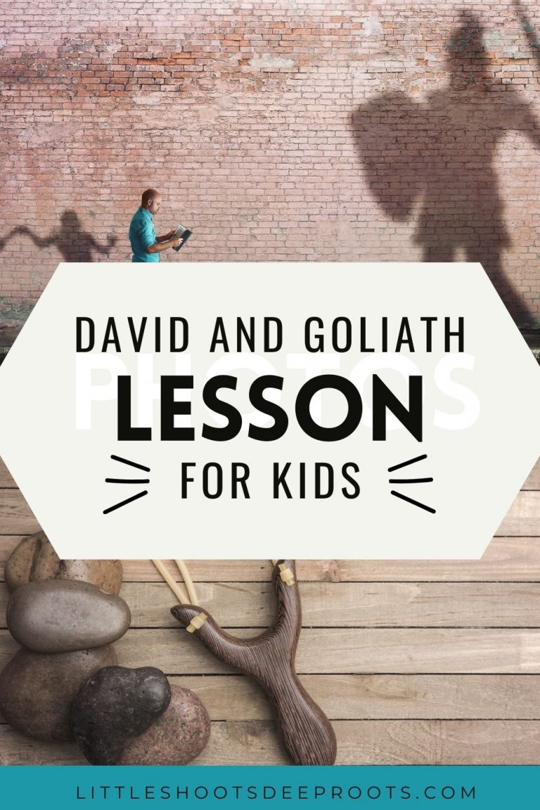 David and Goliath Sunday School Lesson for Kids
