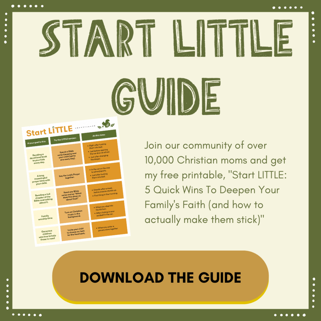 Little Habits, Big Faith